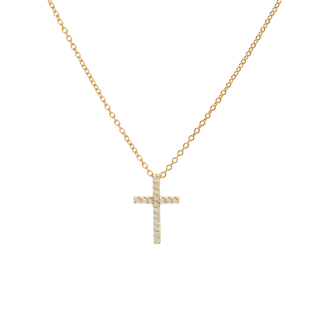Heavenly Diamond Cross Necklace | chic jewelry, simple jewelry, dainty ...